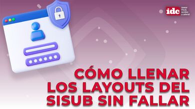Cómo llenar los layouts del SISUB sin fallar | IDC